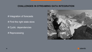 TDWI Schweiz 2019 - Building Streaming Data Warehouses | PPT