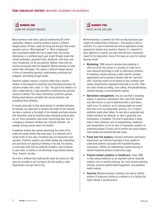 Machine Learning for Business - Eight Best Practices for Getting Started | PDF