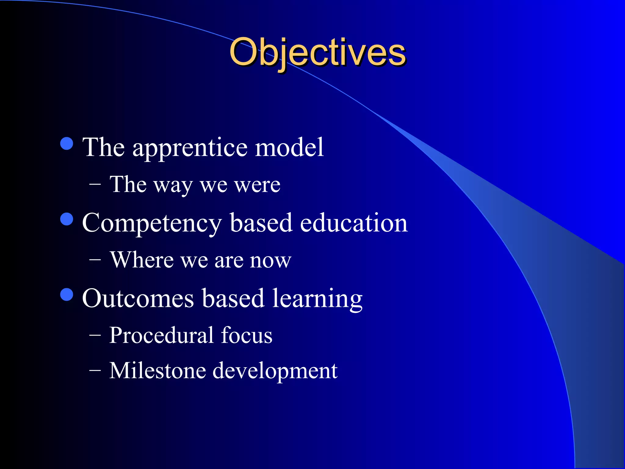 Assessing Procedural Competencies | PPT