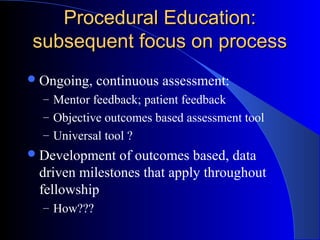 Assessing Procedural Competencies | PPT | Educational Assessment ...