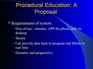Assessing Procedural Competencies | PPT | Educational Assessment ...