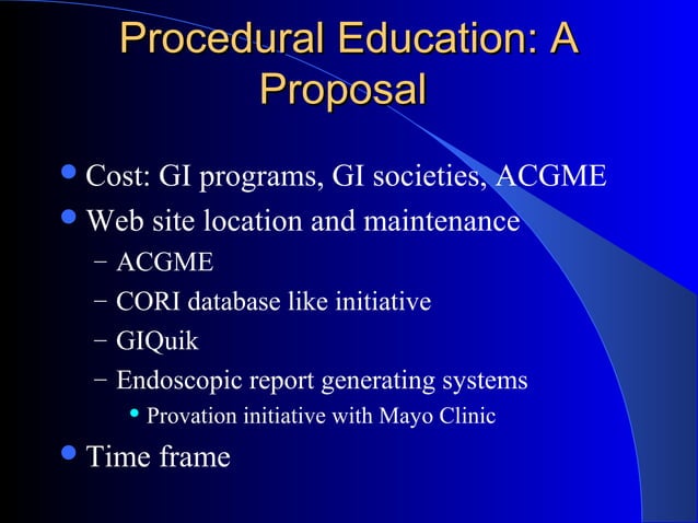 Assessing Procedural Competencies | PPT