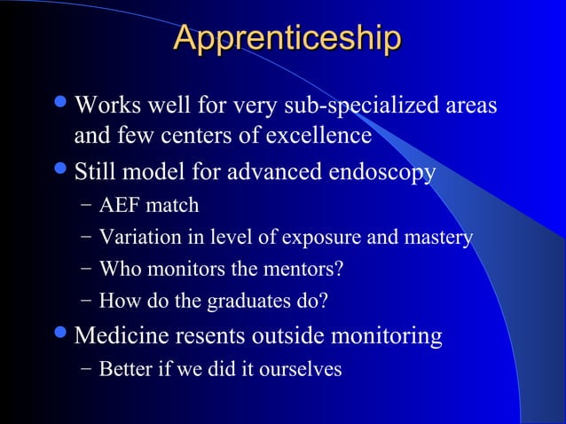 Assessing Procedural Competencies | PPT