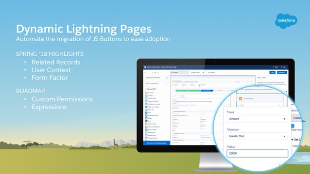 Salesforce Lightning Customization Roadmap Tdx18 Ppt