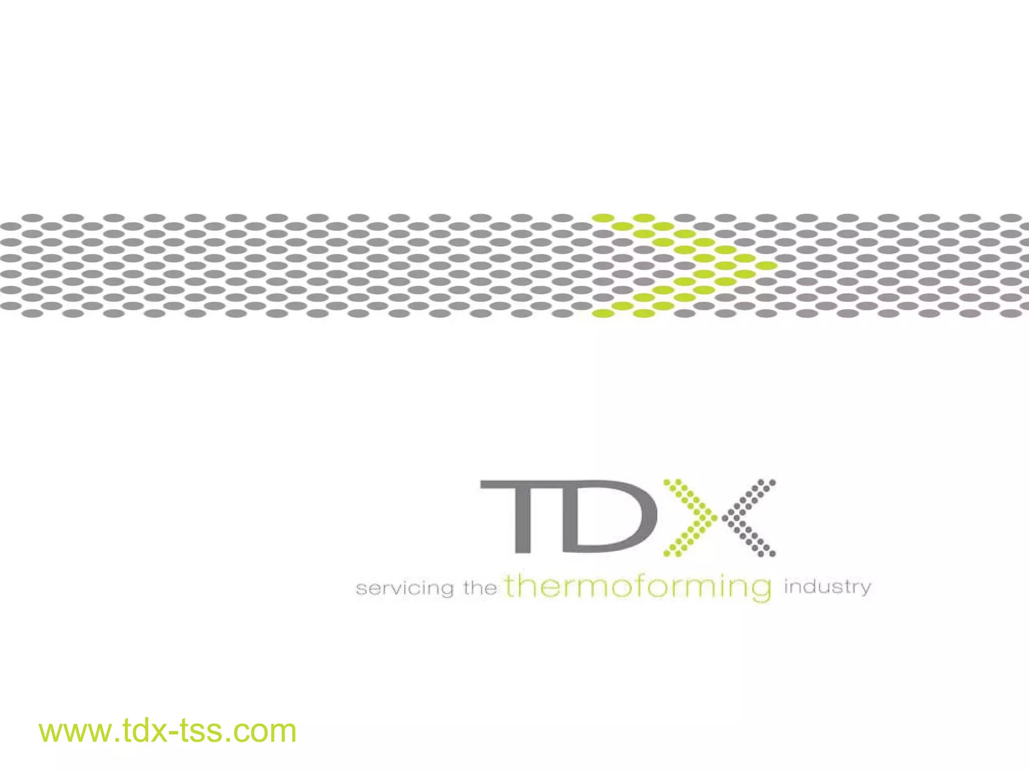 TDX Company Presentation 2011 | PPT