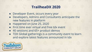 Tdx highlights | PPTX