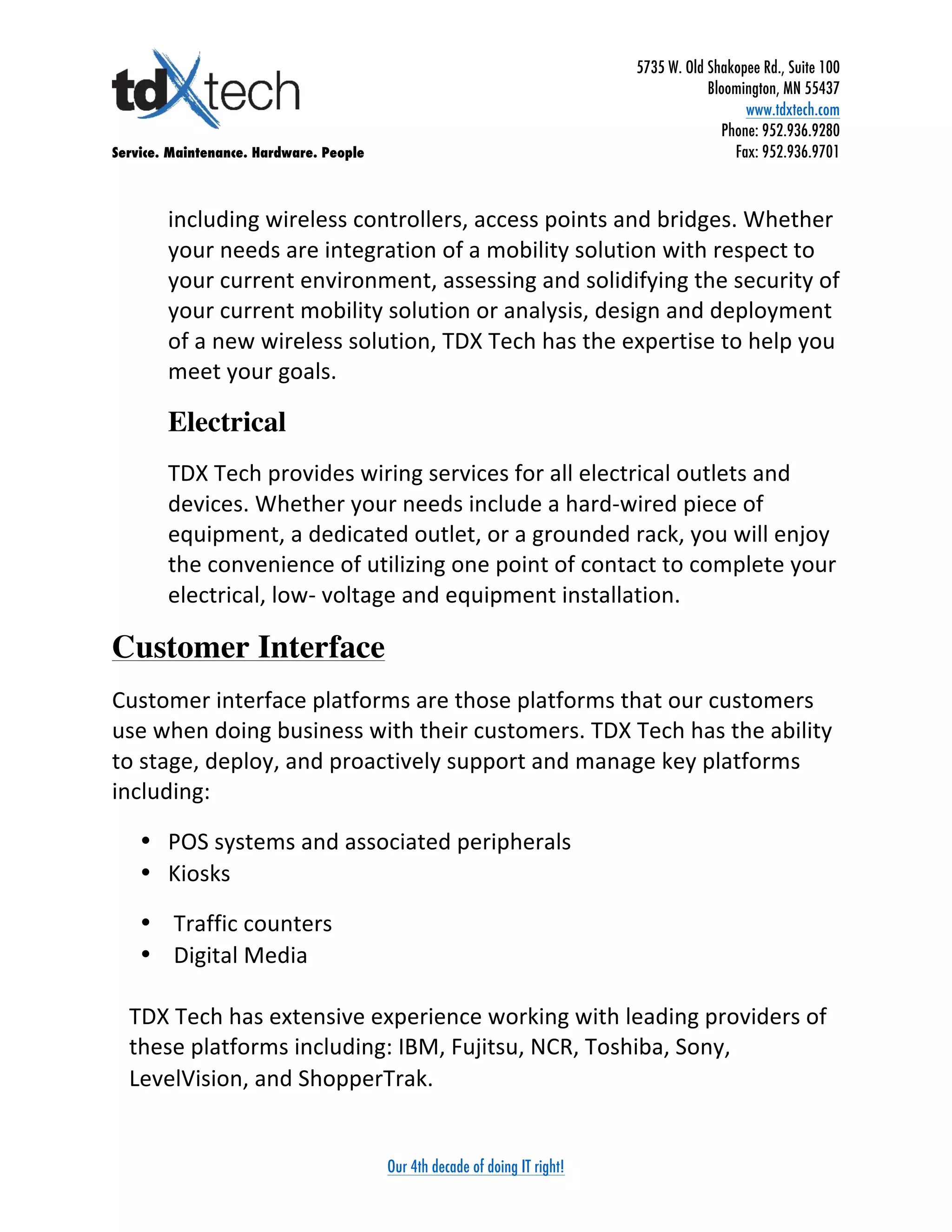 TDX Tech Competencies | PDF