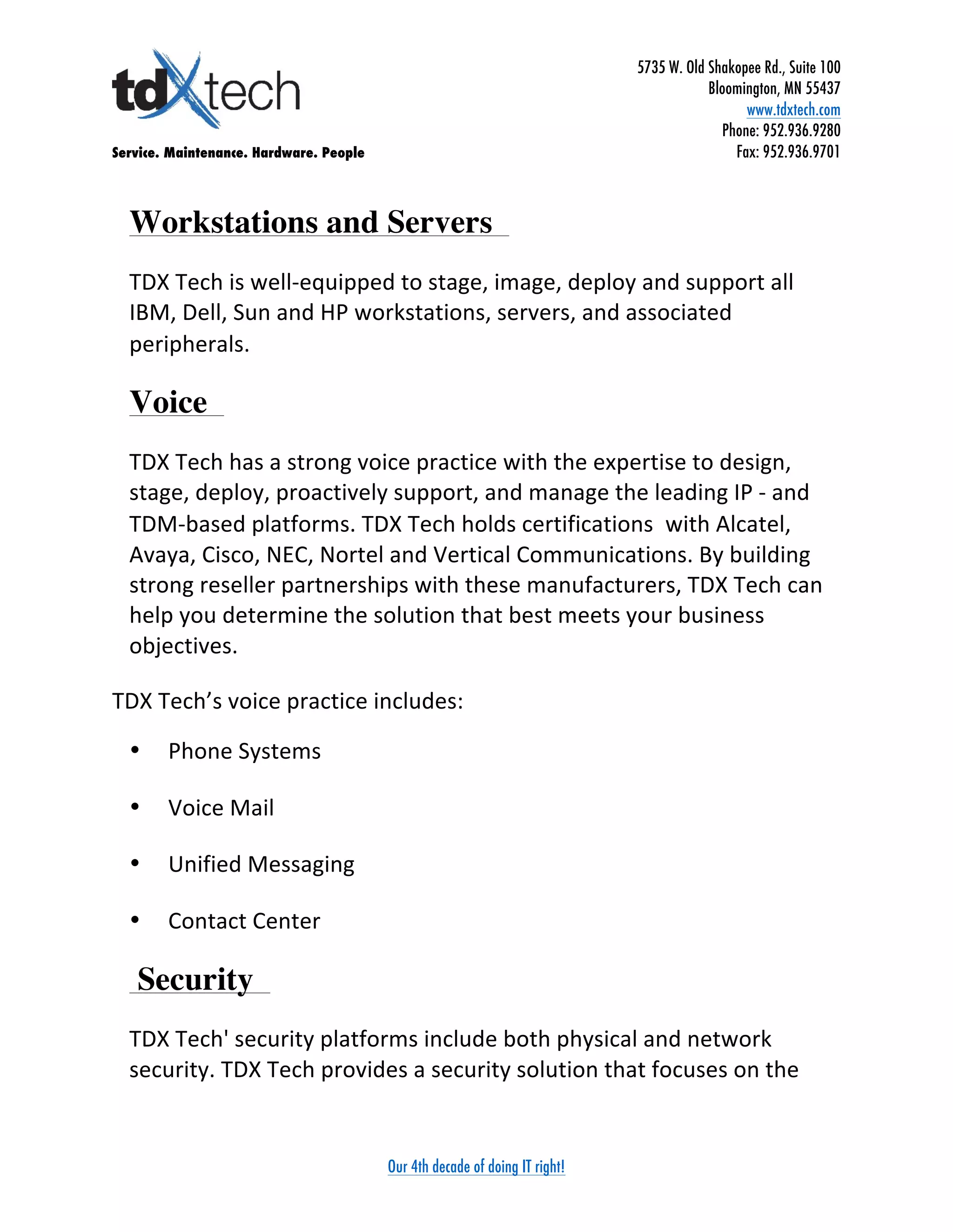 TDX Tech Competencies | PDF
