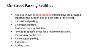 Types of parking studies | PPTX