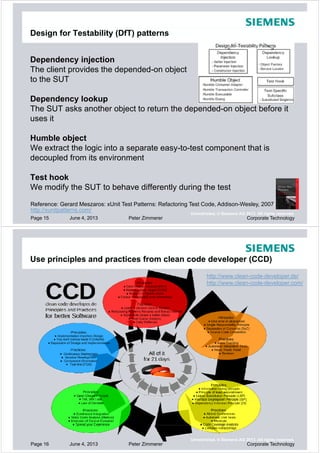 Design for Testability: A Tutorial for Devs and Testers | PDF