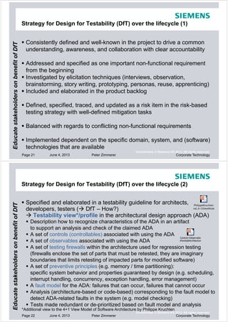 Design for Testability: A Tutorial for Devs and Testers | PDF