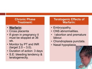 Thromboembolism in pregnancy | PPTX