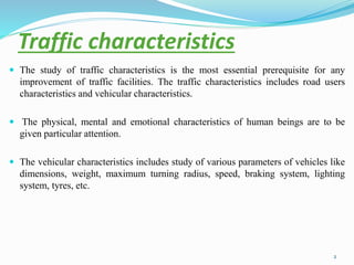 traffic characteristics | PPTX