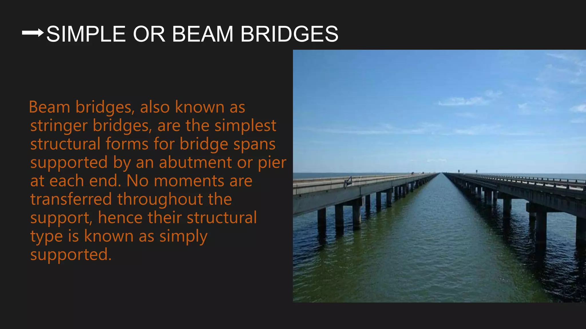 DIFFERENT TYPES OF ROAD AND RAILWAY BRIDGES | PPTX