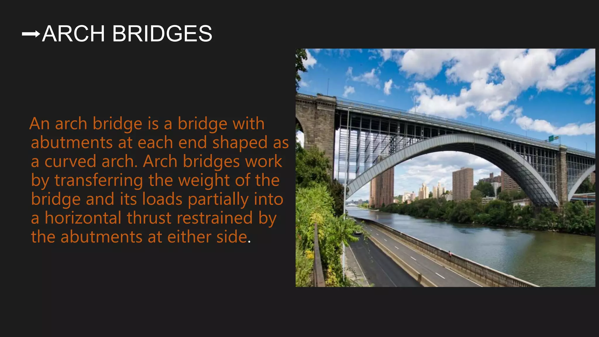 DIFFERENT TYPES OF ROAD AND RAILWAY BRIDGES | PPTX