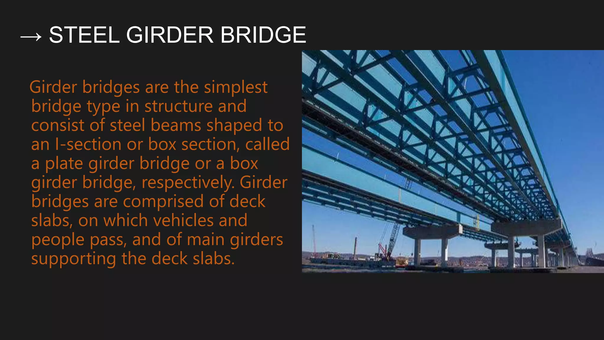 DIFFERENT TYPES OF ROAD AND RAILWAY BRIDGES | PPTX