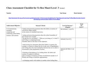 Te reo maori doc | DOC