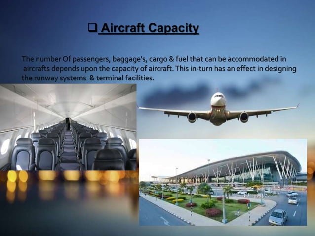Aircraft Characteristics | PPTX | Air Travel | Travel Type