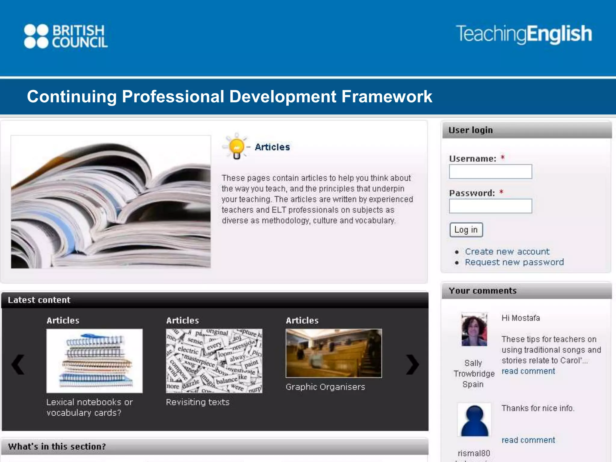 Continuing Professional Development for Teachers | PPT