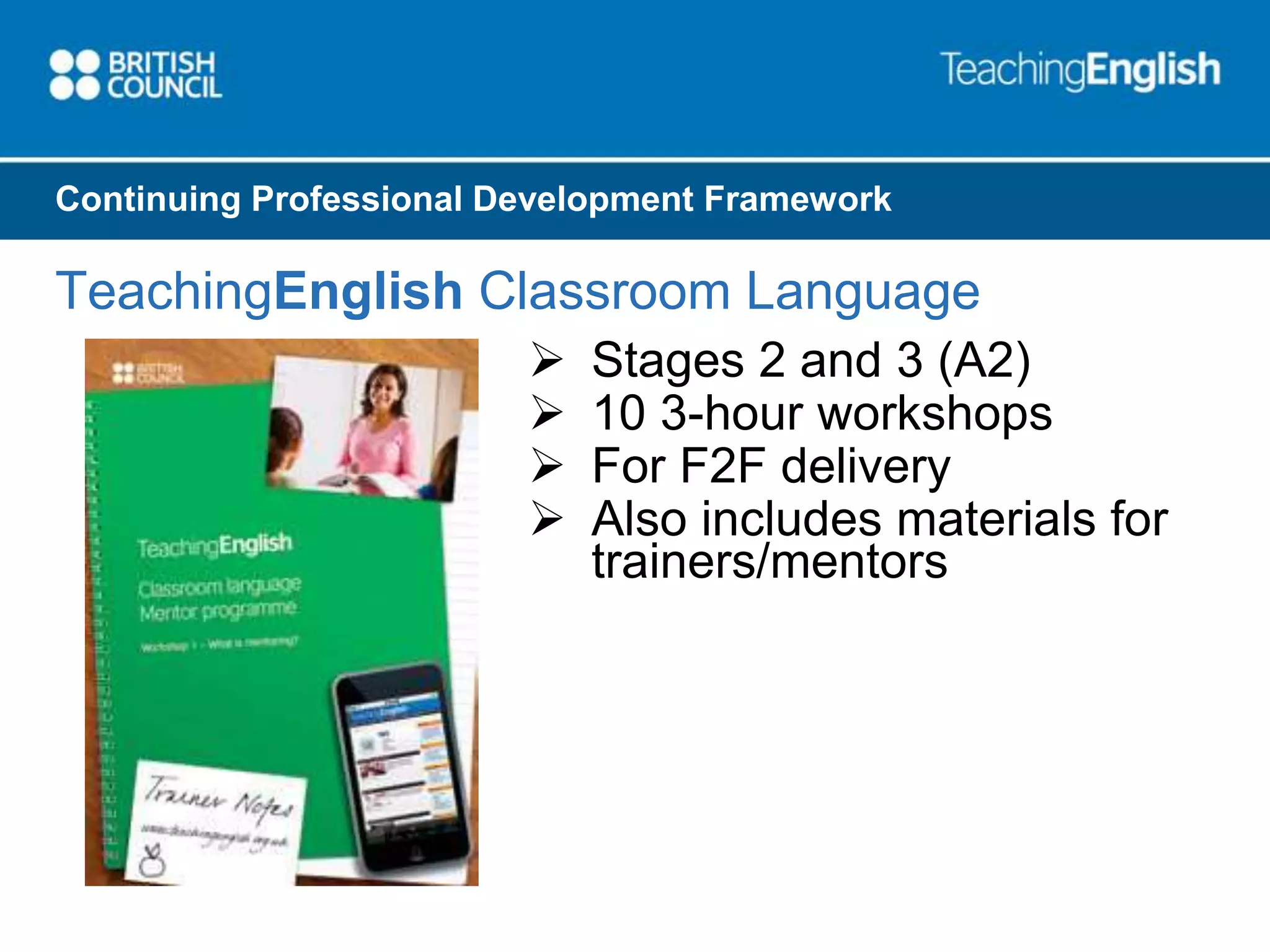 Continuing Professional Development for Teachers | PPT