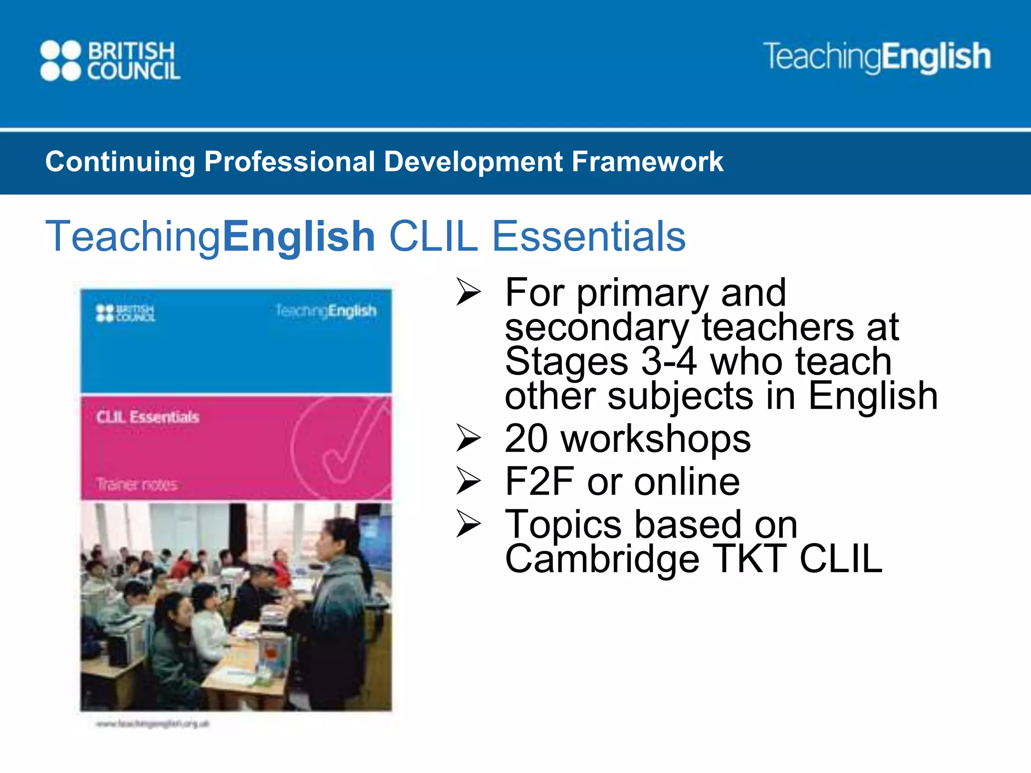 Continuing Professional Development for Teachers | PPT