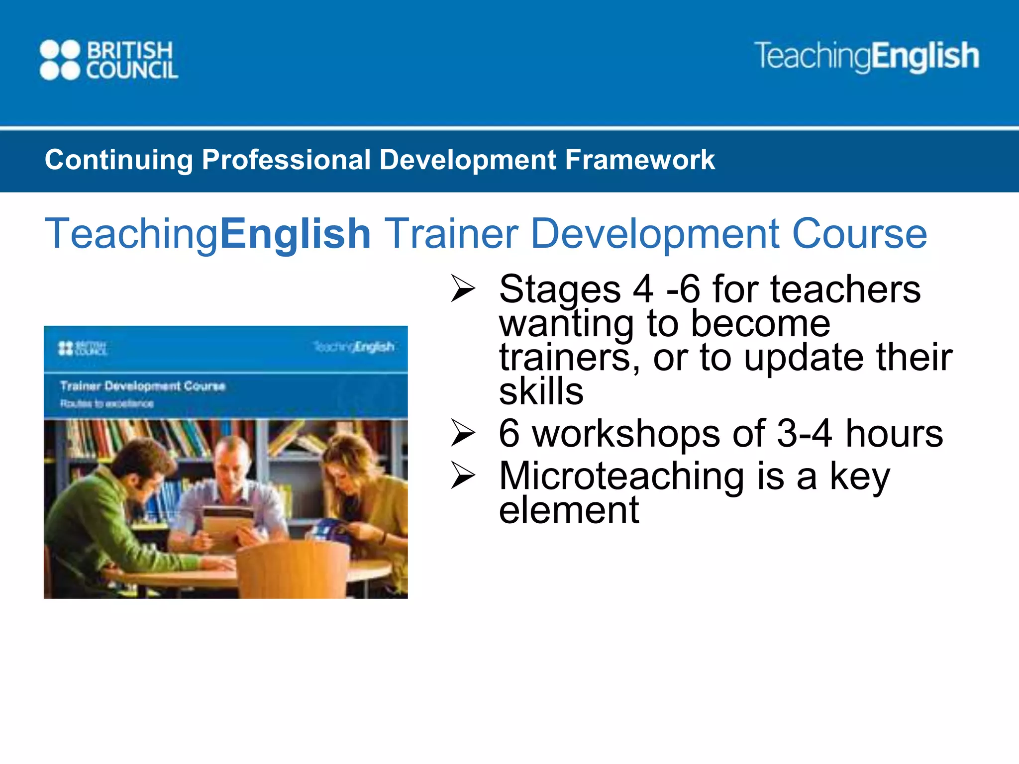 Continuing Professional Development for Teachers | PPT