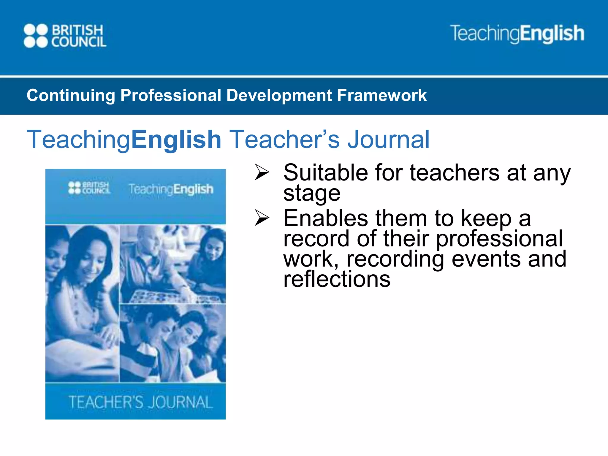 Continuing Professional Development for Teachers | PPT