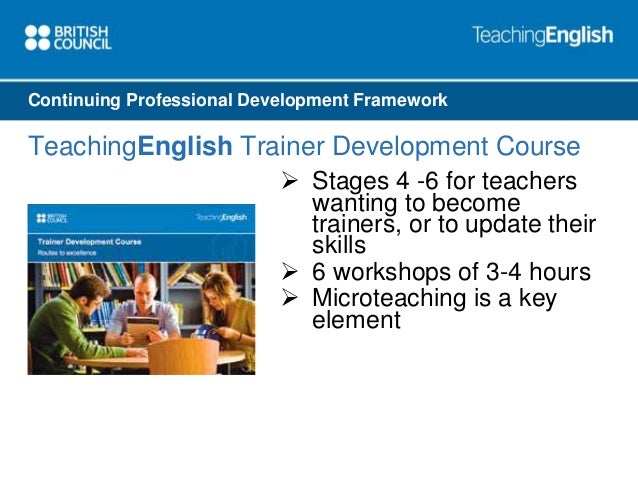 Continuing Professional Development for Teachers