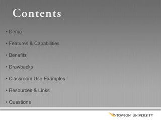 ISTC541 Technology Exploratorium | PPT