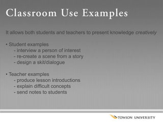 ISTC541 Technology Exploratorium | PPT