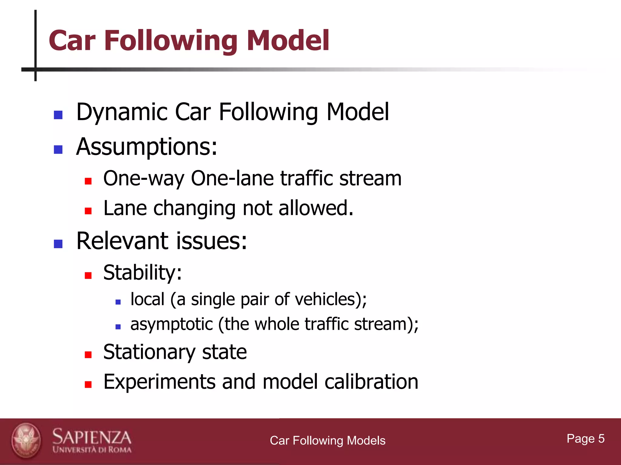 TE ITS 2018-lesson 7 car following models v01 | PPTX