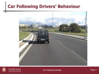 TE ITS 2018-lesson 7 car following models v01 | PPTX
