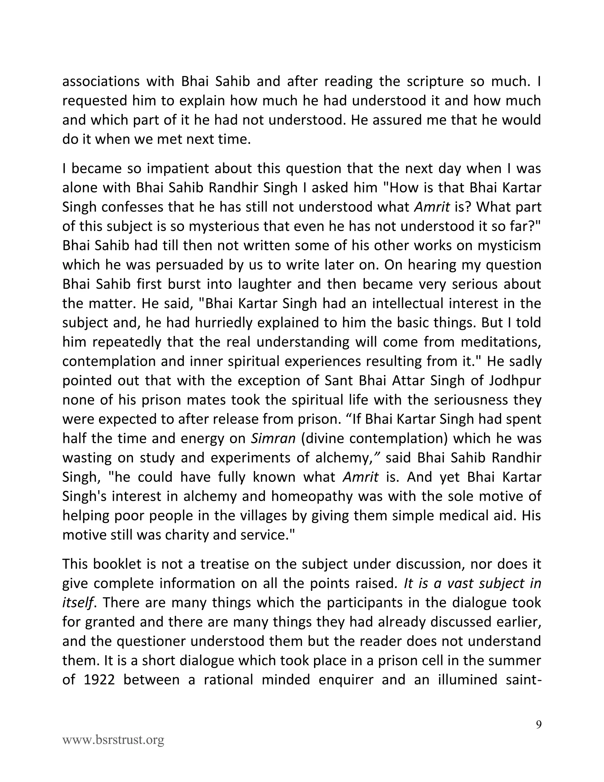 The Meaning of Sikh Baptism | PDF