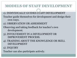 TE 01 APPROACHES OF TEACHER DEVELOPMENT.pptx