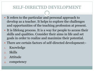 TE 01 APPROACHES OF TEACHER DEVELOPMENT.pptx