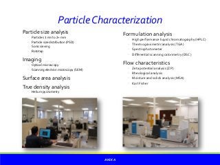 The Aveka Group's Particle Processing Technologies | PDF