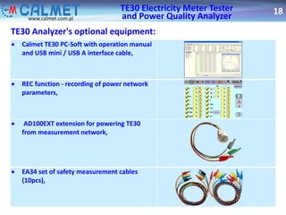 TE30-Electricity-Meter-Tester-and-Power-Quality-Analyzer-Presentation ...