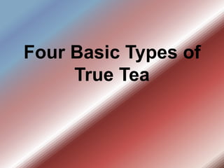 Tea | PPTX