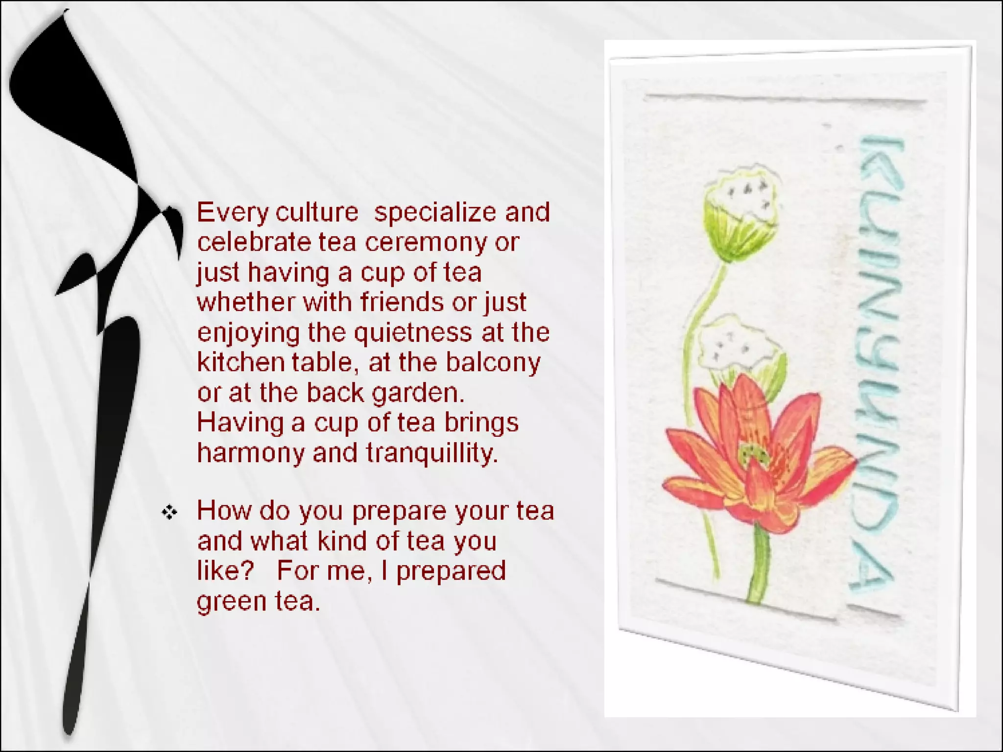 Harmony, Purity & Tranquility | PPT