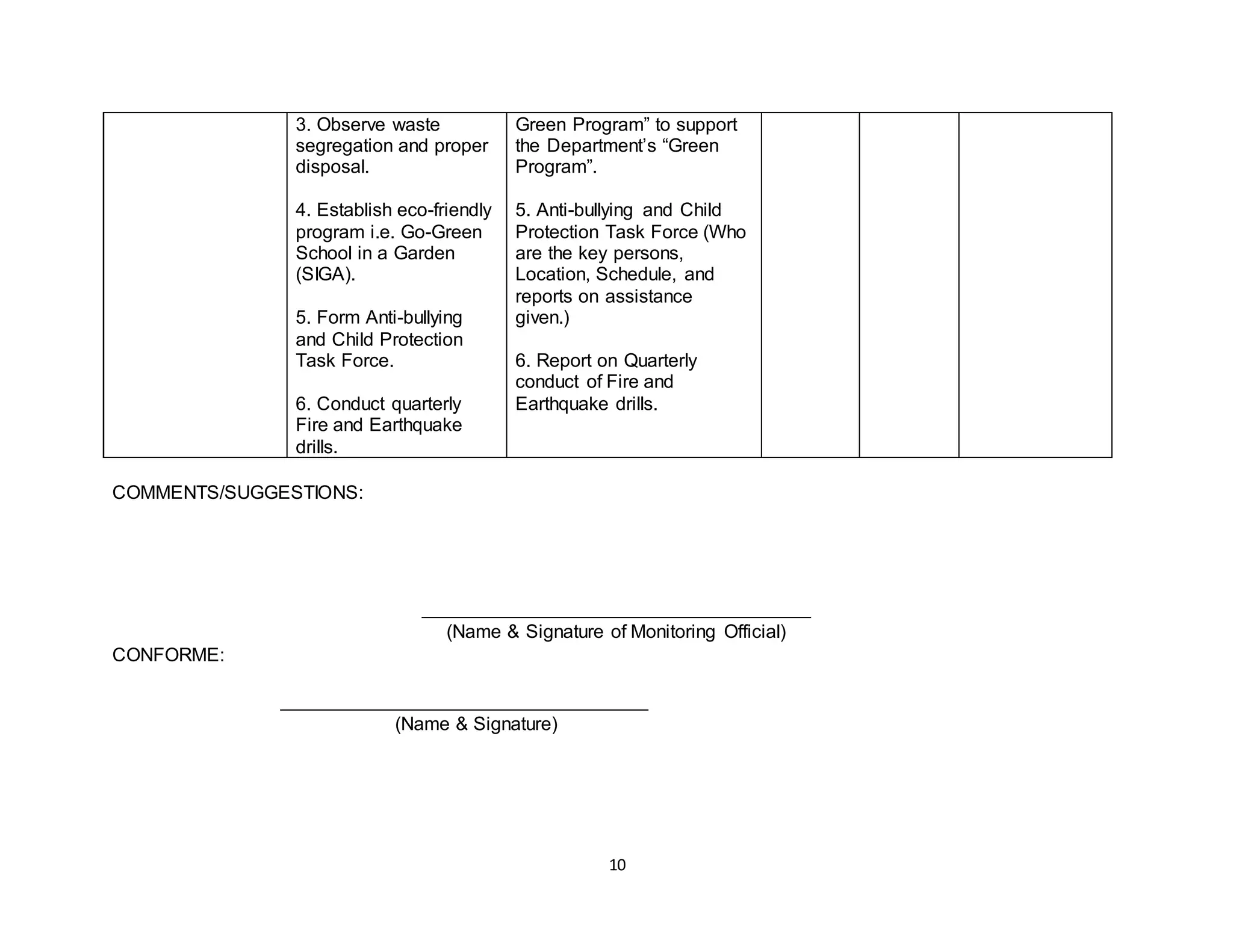Tea governance-scouters-rock-checklist | PPT