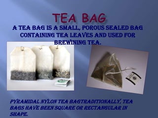 Tea bags | PPSX