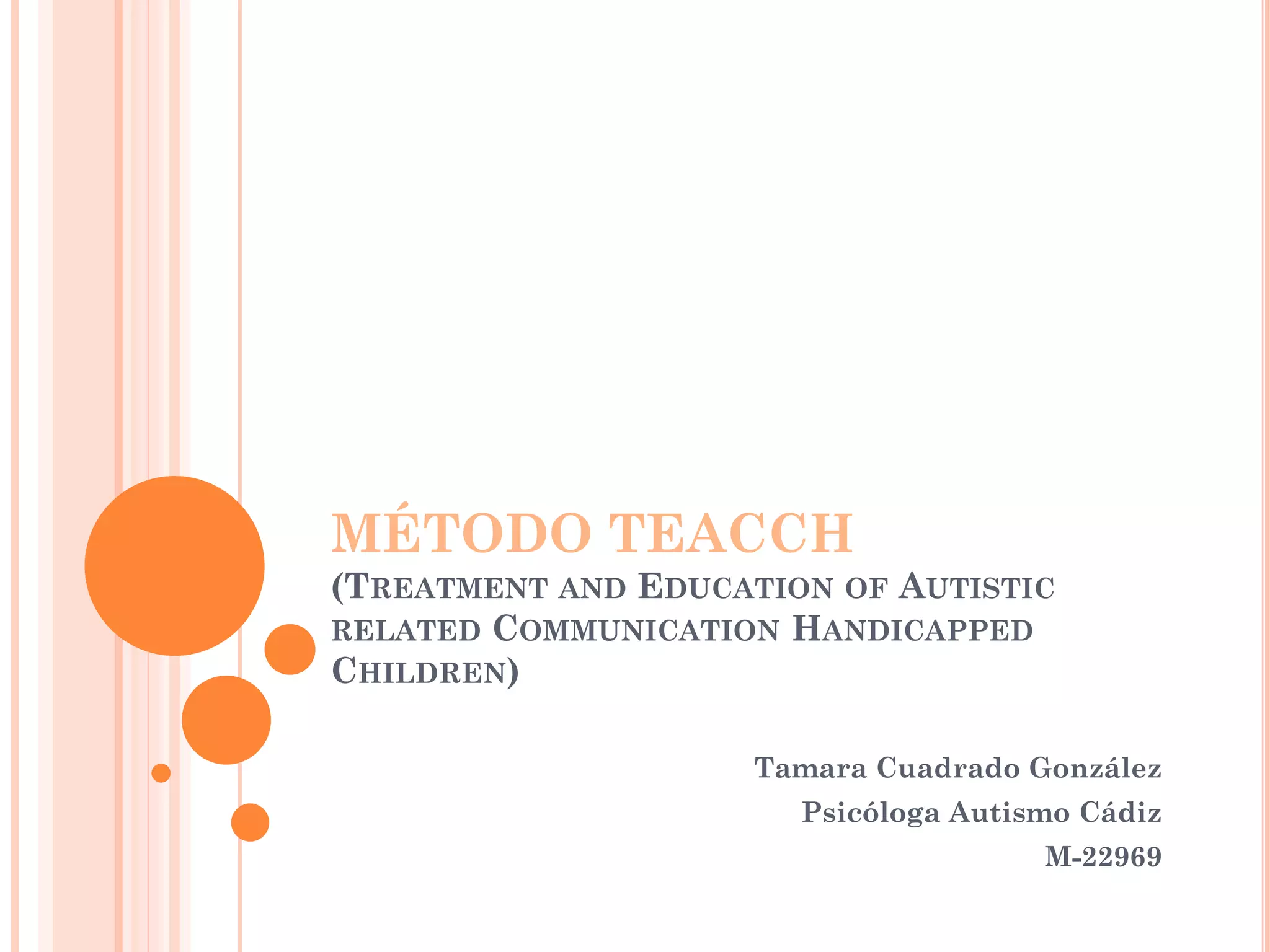 METODO TEACCH | PDF