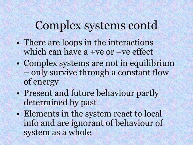 Teach EBP? An introduction to Complexity theory! | PPT