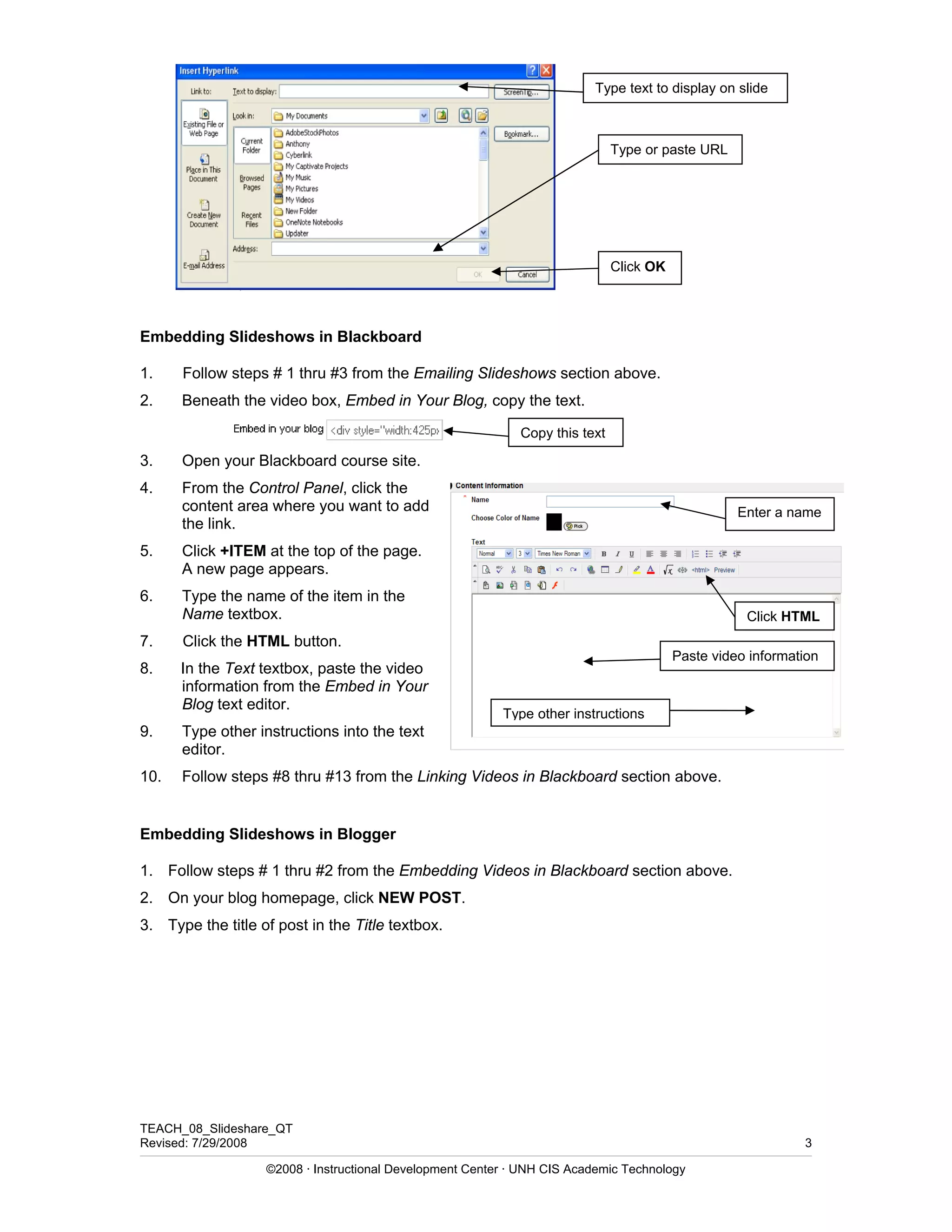 Teach 08 Slideshare | PDF | Web Design and HTML | Internet