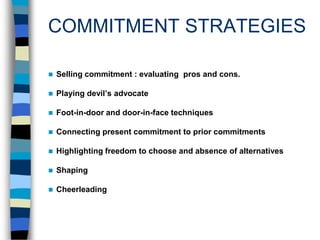 Teach 3 commitment phase | PPTX