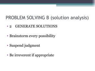 Teach 7 problem solving | PPT