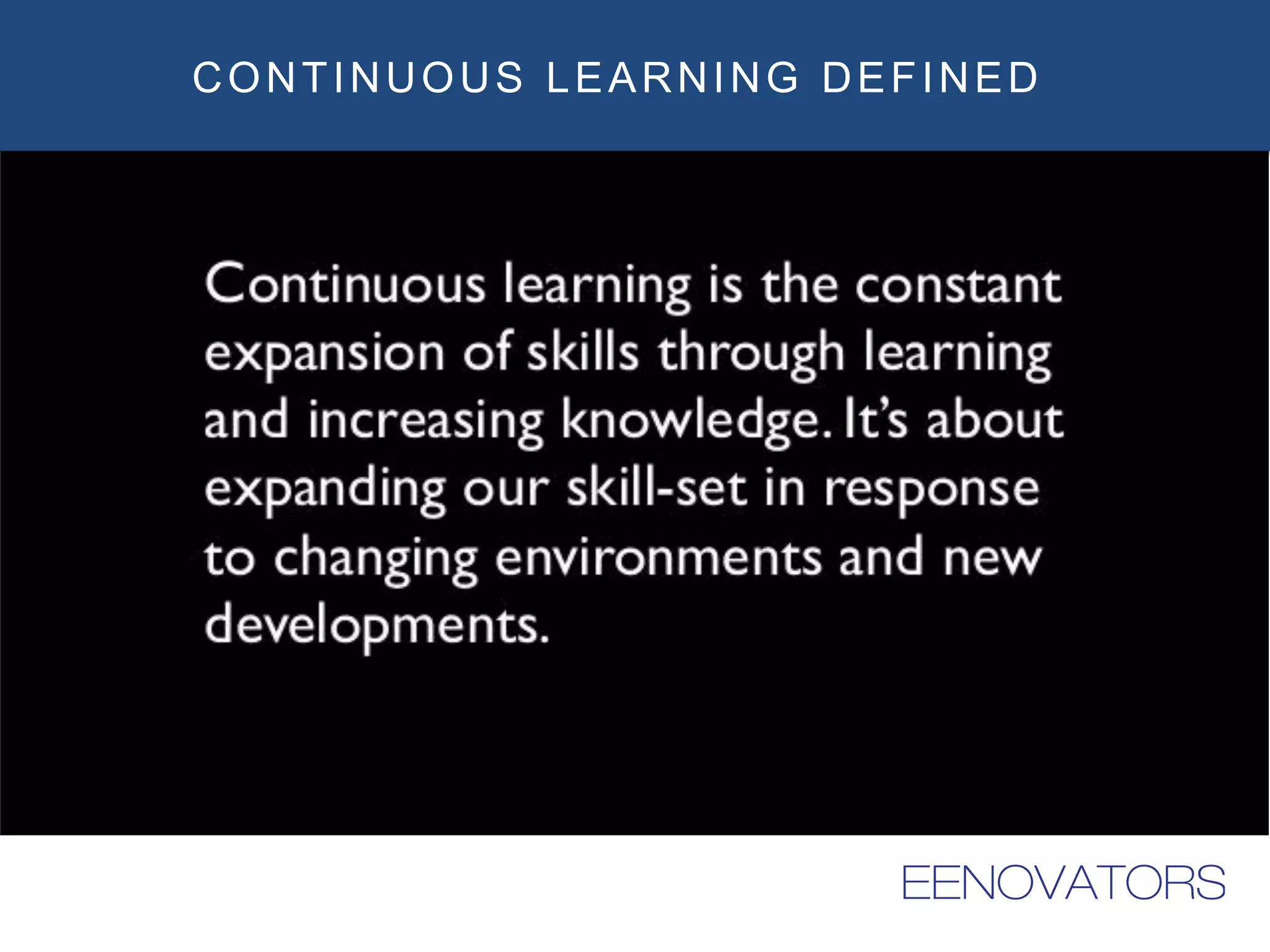 The value of continuous learning | PDF