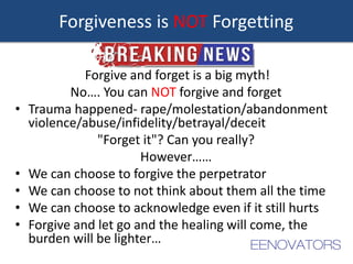 Forgiveness and what it is NOT | PPT