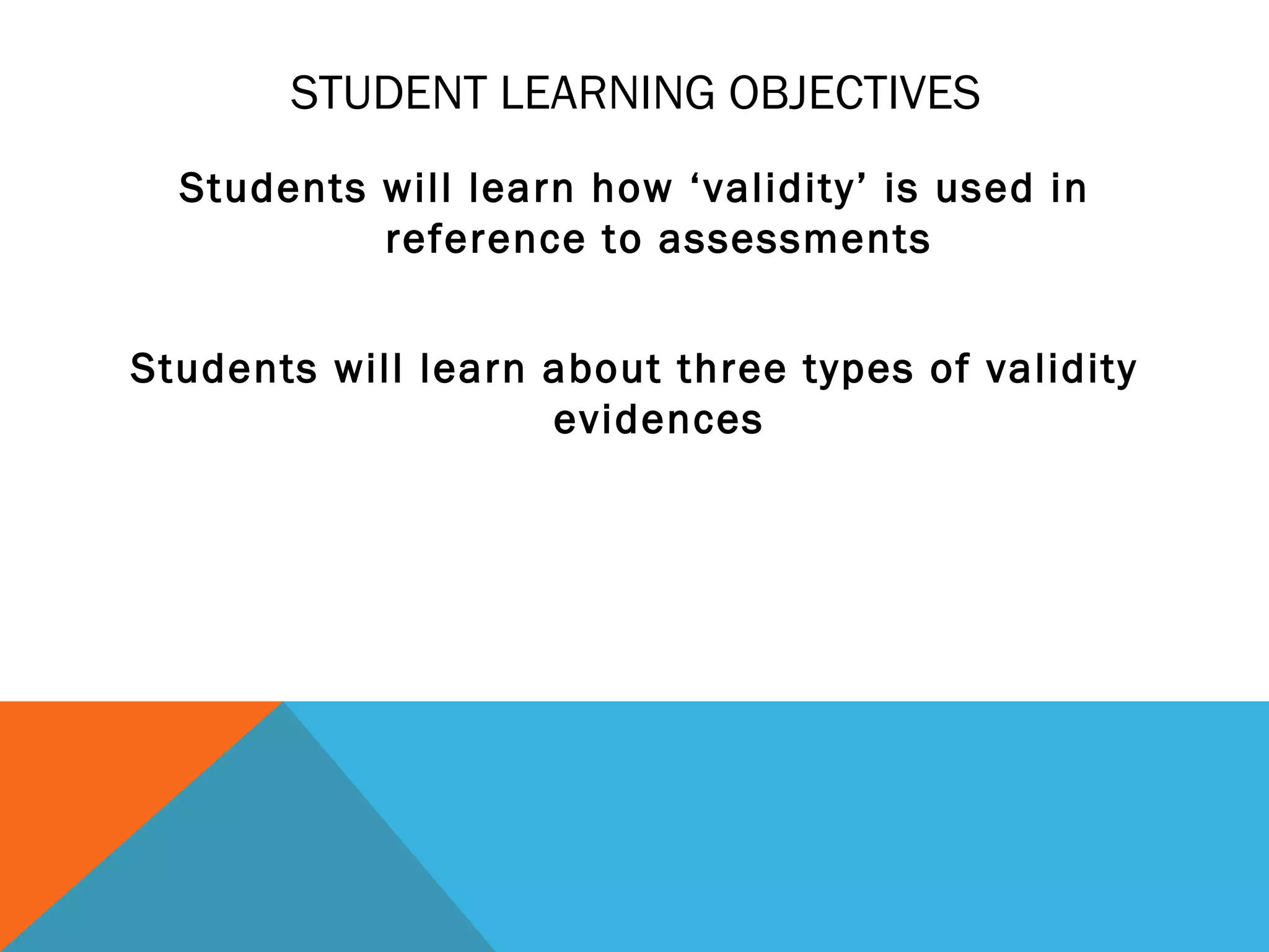 Chapter 6: Validity | PPT