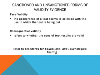 Chapter 6: Validity | PPT